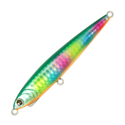 LONGIN LEVIN HEAVY28g 95mmS081Tグリーンキャンディー 風の壁も貫く飛距離と、荒れた状況下でも 粘り続ける泳ぎはクラス最高峰のシンキングペンシル! レビンヘビー 全長:95mm　ウエイト:28g　交換推奨フック:...