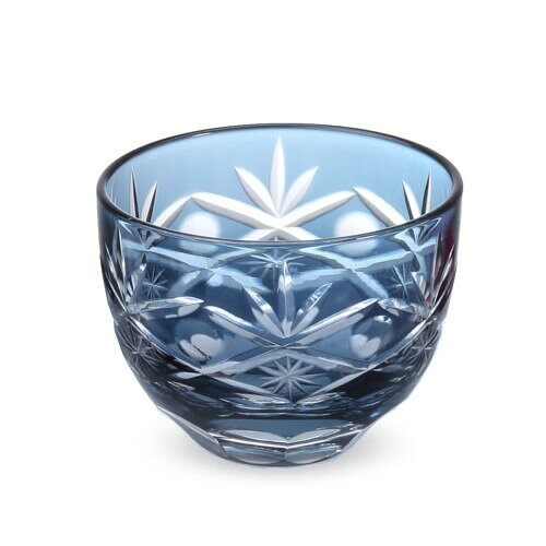 J-kitchens 切子 グラス カップ 日本酒 おちょこ Φ54xH40mm 30cc 蘭彫り インクブルー No755384 生産地:中国 素材・成分:ガラス/切子細工 急冷・急熱など急な温度差の起きる使い方はお避け下さい。電子レンジ...