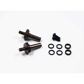 RC-ART YD-2用一体型アルミフロントアクスル RC-ARTのラジコンパーツです。 商品紹介 ■重さに拘り、あえてフロントの転がりを抑えるコンペアイテム! ☆RCDC全日本に向けてのコンペアイテム! 　フロントアクスルとホイールハブの...