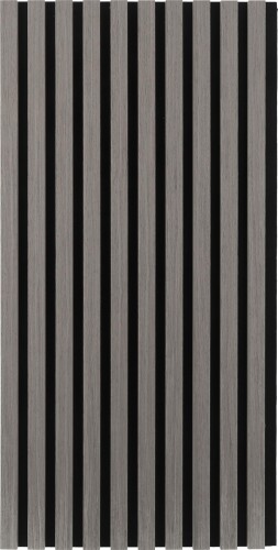 不二貿易 木製吸音ウォールパネル 防音 幅40.5×奥行1.8×高さ80cm ライトグレー 40968 騒音をやさしく吸収、美しい木目の吸音ウォールパネル サイズ: 幅40.5×奥行1.8×高さ80cm 本体重量:1.84kg 材質:ポリエ...