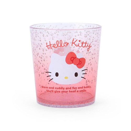 サンリオ(SANRIO) クリアタンブラー ハローキティ 容量:300ml 398870 本体サイズ:約幅8×奥行8×高さ8.7cm容量:300ml。主な材料・原料:AS樹脂 炭酸の泡のような気泡が入った爽やかなタンブラー。電子レンジ、食器...