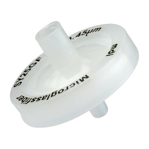 mdi Advanced Microdevices Pvt. Ltd. シリンジフィルターGF マイクログラスファイバー [ファイ]25mm 0.45μm 100個入 SYGF0602MNXX104 入数:1箱(100個入) 材質:メンブレ...