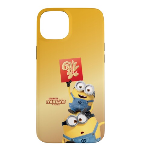 ミニオンズ Bob and Otto Lunar New Year スマホケース iPhone 15 Plus 用 Bob and Otto stack up to celebrate the Lunar New Year! Spreadi...