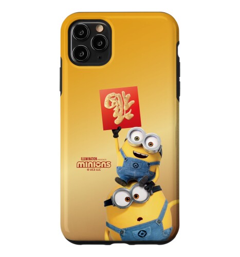 ミニオンズ Bob and Otto Lunar New Year スマホケース iPhone 11 Pro Max 用 Bob and Otto stack up to celebrate the Lunar New Year! Spre...