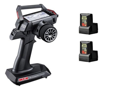 SANWA MT-R RX-492i/PC Wレシーバー 101A32722B ミドルクラス (エントリーレベル)の4チャンネルプロポセット。セット内容:送信機、アンテナ内蔵タイプ受信機2個付き。電動カー専用。 ミドルクラス (エントリーレ...