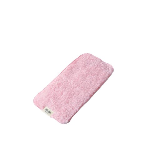 Wellis BABY Premium organic Burp cloth Daddy Sakura 1枚(WellisBABYダディータオル サクラ) ロングパイルで柔らかな肌ざわりのオーガニックスーピマコットンを使用 耳の部分を極力細...