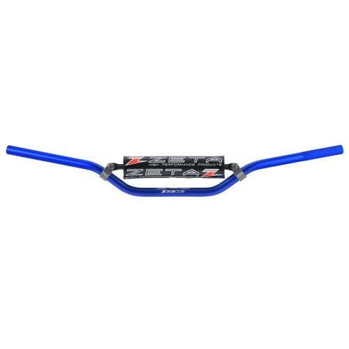 ジータレーシング(ZETA RACING) KLX250'08-15, D-TRACKER'08-15, WR250R/X等 CXハンドルバー Super Moto-Medium スタンダード径(22.2mm) 汎用 幅:800mm 高さ:...