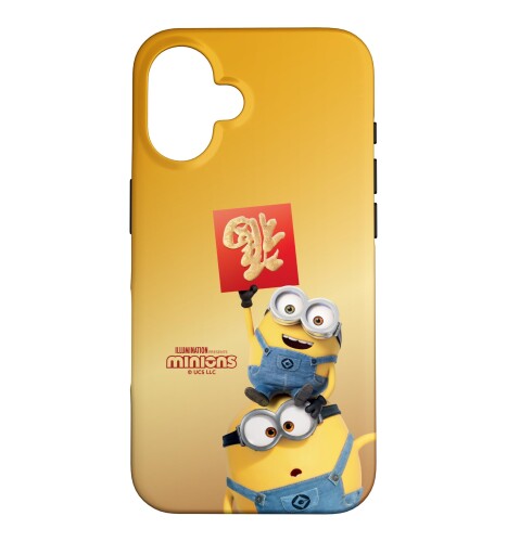 ミニオンズ Bob and Otto Lunar New Year スマホケース iPhone 16 用 Bob and Otto stack up to celebrate the Lunar New Year! Spreading jo...