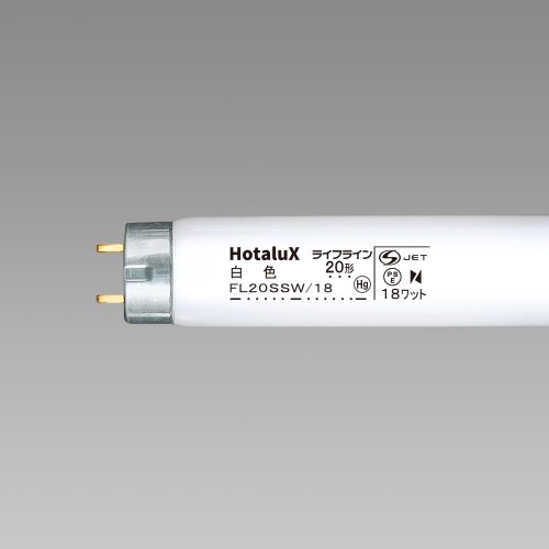 NECライティング NEC 一般蛍光ランプ 明るさ1230lm 消費電力18W FL20SSW18 原産国:日本 明るさ(lm):1230 種別:20形 定格寿命(時間):8500 管長(mm):580 消費電力(W):18 標準消費電力料...