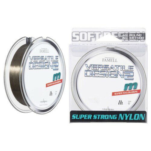 ヤマトヨテグス(YAMATOYO) ナイロンライン バーサタイルデザイン2ナイロン 300m 0.8号 3lb ブラウン 応魚種:全魚種対応 素材:スーパーナイロン 全長:300m / 号数:0.8号 / 強度:3lb カラー:ブラウン バ...