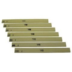ヤマト 金型砥石 YHS(硫黄入り) 320# S63D 粒度(#):320 色:黄 長さ(mm):150 幅(mm):13 厚み(mm):3 ■硫黄を含浸させた砥石です。 ■粗仕上げ、中仕上げ用砥石です。 ■仕上げ面が均一に仕上がります。...