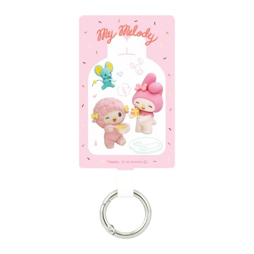 グルマンディーズ Netflix オリジナルアニメ My Melody & Kuromi マルチリングプラス Lサイズ マイメロディ SANG-552MM スマホケースの中に挟むだけでマルチに使えるスマホアクセサリです。 リングに指を通すこ...