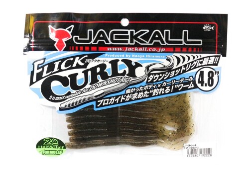 JACKALL(ジャッカル) ワーム フリックカーリー 4.8インチ グリパン/ライトパール 主な対応魚種:ブラックバス サイズ:4.8インチ カラー:グリパン/ライトパール 8本入り 驚異のバイト数を叩きだすカーリーテール。琵琶湖での年間...
