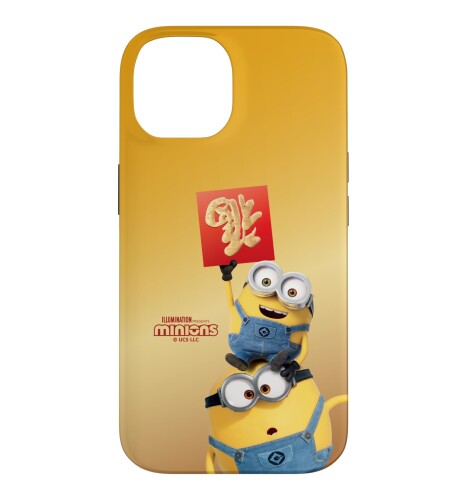 ミニオンズ Bob and Otto Lunar New Year スマホケース iPhone 14 用 Bob and Otto stack up to celebrate the Lunar New Year! Spreading jo...