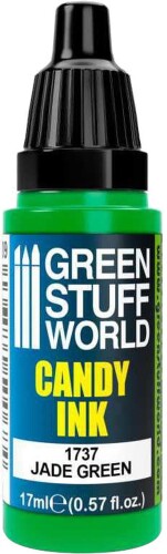 グリーンスタッフワールド アクリル塗料 キャンディインク ジェイドグリーン 17ml ホビー用塗料 GSWC-1737 容量:17ml 水性塗料より透明感があり、色合いと発色の良いキャンディインクです。 染料系塗料なので高い透明感と素晴らし...