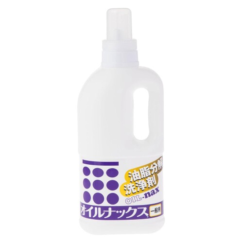 中島産業 オイルナックス 油脂分解洗浄剤 一般用 1000mL 衣類などの汎用洗剤「オイルナックス」 油汚れを落とすだけではなく、その原因となる油脂分を細かく分解し、再結合させない油脂分解剤です 手元の汚れから排水経路の排水溝・排管に付着し...