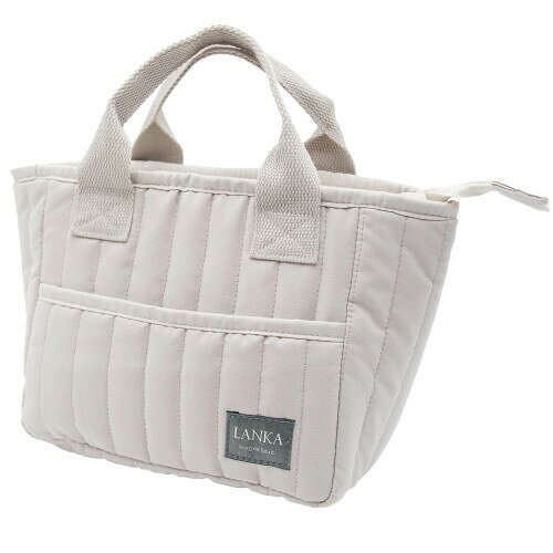 ダイカイ ランカ ランチトートバッグ グレージュ GB W32 H18 D12 cm 321516 [サイズ]W32×H18×D12×cm [素材]本体:ポリエステル100%　、内側:アルミシート　紐　:ポリエステル100% 落ち着いた色と...