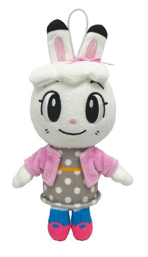 ハピネット(Happinet) ずっとフレンズ みみりん 対象年齢1.5歳~ (C)Benesse Corporation 1988-2024/しまじろう みみりんのマスコットぬいぐるみ 持ち運びしやすいサイズ ふわっとした手触り みみりん...