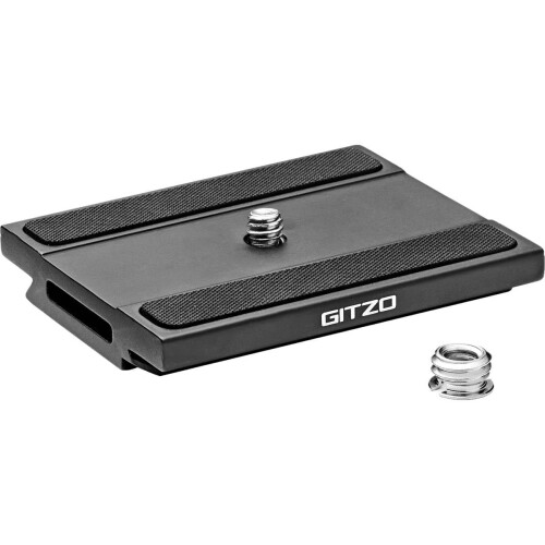 Gitzo クイックリリースプレートDラバー付き GS5370DR 従来モデルGS5370Dと同サイズ、ラバー追加によりグリップ性向上 長さ70mmスタンダードタイプ 一眼レフカメラボディーなどに最適 アルカスイス互換 ジッツオDプロファイ...