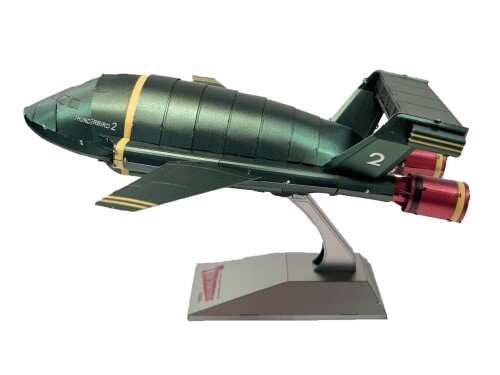 Piececool(ピースクール)×S14(エスワンフォー) 立体パズル サンダーバード THUNDERBIRD 2 金属製 3Dメタルパズル Thunderbirds TM and (C) ITC Entertainment Group ...