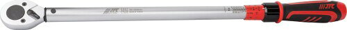 JTC トルクレンチ 9.5mm JTC6682JNA 全長:275mm 差込:9.5mm ギア数:24T トルク使用範囲:2〜26Nm 付属品:ハードケース 音と手応えで締め付けトルクが設定トルク値に達したことが分かるので、同一トルクを複...