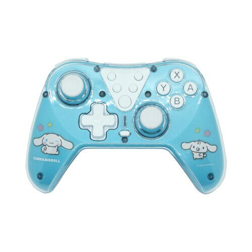 アローン(Allone) ゲーム用ワイヤレスコントローラー #Unipo サンリオキャラクターズ シナモロール 15.5×6×10.5cm Switch2／Switch／Switch Lite／有機EL対応 ライトブルー 有線・無線どちらも...