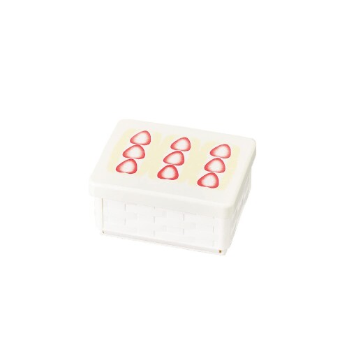 たつみや(Tatsumiya) HAKOYA OBENTO サンドバスケット イチゴ 日本製 原産国:日本 サイズ:13.9x11.2x6.8cm(折り畳み式)、折りたたみ時:高さ1.6cm 重量:133g 材質:【蓋】ABS、【本体】PP...