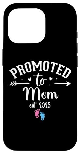 Promoted to Mom 2025 Promoted to Mommy First Time Mom 2025 スマホケース iPhone 16 Pro 用 Promoted to mom 2025 gifts.Mom loading...