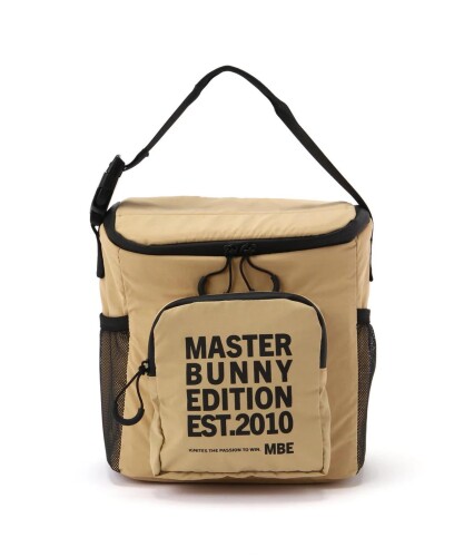 (マスターバニー) 保冷 カートバッグ (ナイロン素材・ブランドロゴ) / ゴルフ 熱中症対策 / 758-5281601 040_ベージュ FR FR:横(上) 24cm,横(底) 20cm,高さ 22.5cm,マチ 13cm,取手の長さ...