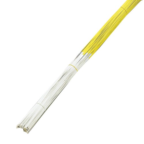 タカ印 水引 44-820 白黄20 100本包 【入数】100本包 【材質】和紙 【仕様】仏事用 【全長】600mm 1本水引を5本元締め(貼止め)仕様 全長:600mm,約20寸 仏事用(黄白) 商品コード20080754622商品名タ...