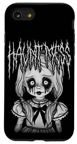 Haunt Mess Creepy Haunted Doll Illustration スマホケース iPhone SE (2020) / 7 / 8 用 Alternative clothing and accessories for e...