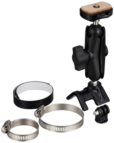 REC-MOUNTS バーマウント BBセット タイプK (17[ファイ]-64[ファイ]) ロールバーなどに最適 デジカメ アクションカム ウェアラブルカメラ GoProも対応 録ドリに(REC-B46-BBSET-K94) (アームM)...