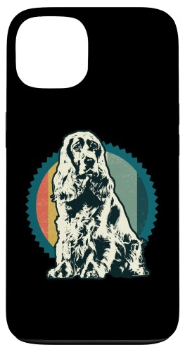 English Cocker Spaniel スマホケース iPhone 13 用 English Cocker Spaniel Inu 2つの素材から作られている保護ケースは、傷やへこみから保護するポリカーボネート製シェルと耐久性としなや...