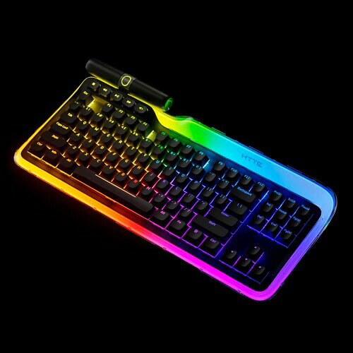 HYTE、本体が光るRGBメカニカルキーボード「Keeb TKL」 テンキーレスの有線メカニカルキーボード ポーリングレート1,000 Hz 高輝度LED qRGBを本体に155個搭載 素早く激しい操作にも反応するNキーロールオーバーに対 ...