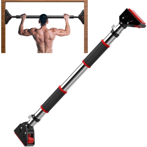 AORTD 懸垂バー チンニング棒 72cm-98cm対応 耐荷重400kg 懸垂バーとは、自宅で懸垂を行うための器具です。懸垂は鍛えにくい背中を効率よくトレーニングできるのが魅力で、広背筋・僧帽筋・三角筋・上腕二頭筋などに効果があります。...