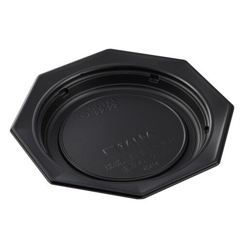 中央化学 弁当容器 使い捨て TAオクタル 22-22 BK 身 50個入り 黒 約3×21.8×21.8cm 16014 素材:TA(電子レンジ対応) 石油由来のプラスチック原料が50%未満の環境配慮型素材を使用したテーブルウェア容器です...