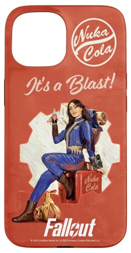 Fallout Nuka Cola Lucy It's a Blast Retro Ad Gaming TV Show スマホケース iPhone 15 用 Officially licensed Fallout merchandise. ...