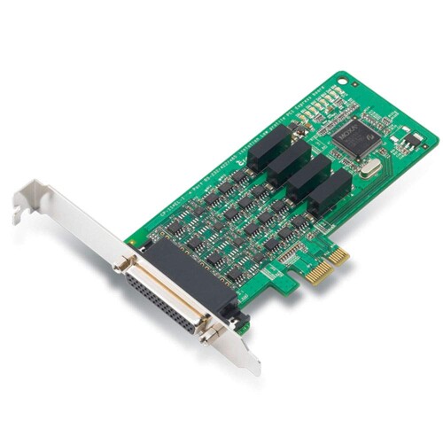 MOXA 4ポートRS-422/485スマートPCI Expressボード 2kV 光絶縁 DB9Mケーブル付 CP-114EL-I-DB9M PCI Express x1準拠 最大921.6 Kbpsボーレートによる高速データ伝送 128...