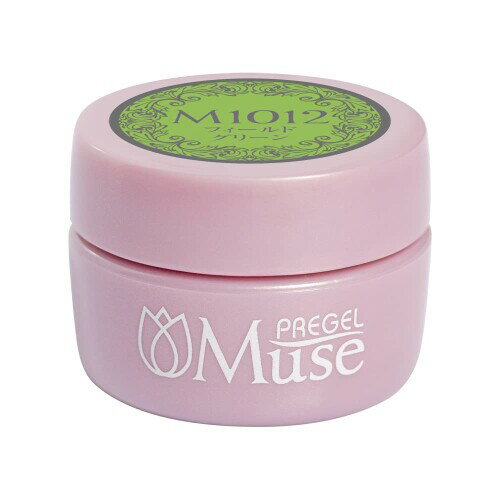 プリジェル(PRE GEL) PREGEL Muse カラージェル フィールドグリーン 3g PGU-M1012 カラージェル プリジェルミューズは、「縮まない」 ■「筆跡が消えていくほどのレベリング」 ■「薄塗りも厚塗りも完全硬化」 ■「...