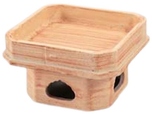 ジェイキッチンズ(J-kitchens) J-kitchens 盛り皿 (プレート) ミニ三宝 白木 7.5cm 型番876300 日本製 サイズ:(約)7.5x7.5x4.2cm 素材:ABS樹脂 ABS樹脂:耐熱温度/60[度]以下衝撃...