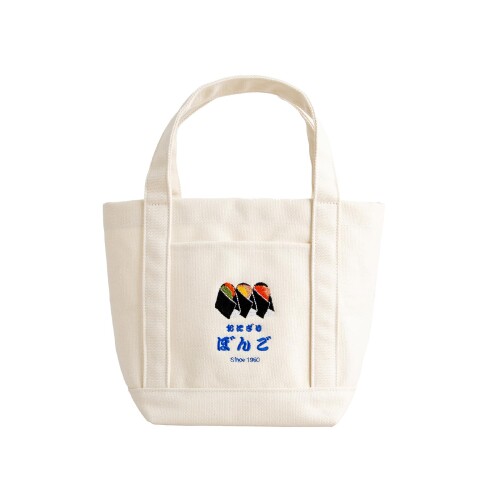 キリー&アソシエイツ(Kily&Associates) トートバッグ まちかど画廊 おにぎりぼんご ランチトート 約30×20×13.5cm ホワイト 本体サイズ:約30×20×13.5cm 本体重量:約580g 素材・材質:ポリエステル ...