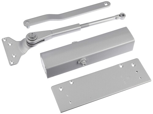 ガデリウス・インダストリー(Gadelius Industry) スウェーデンドア用 ドアクローザー YZ05-SV 本体: 奥行3.5cm 本体: 高さ7cm 本体: 幅1.1000000000000001cm 高性能木製玄関ドア スウェ...