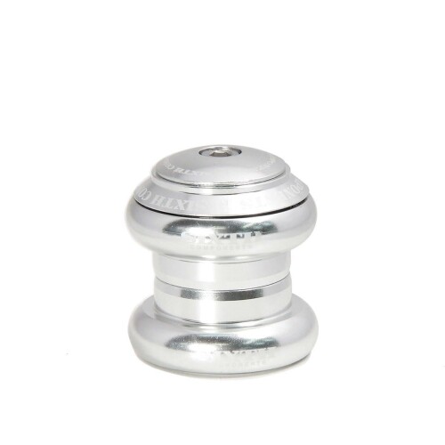 SIXTHcomponents(シックスコンポーネンツ) External Head Set Silver 1-1/8 カップ: AL6061 CNC切削アルミニウム ベアリング:A/C アンギュラーコンタクト シールドベアリング カップサ...