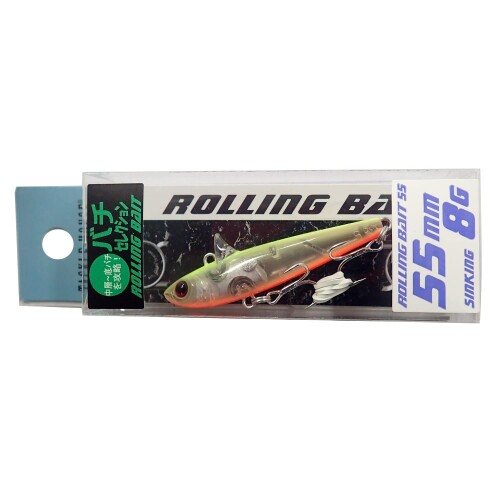 タックルハウス(Tacklehouse) ROLLINGBAIT (ローリングベイト) 55 RB55 BS.2 バチチャートオレンジベリー Color:BS.2 バチチャートオレンジベリー Type:Sinking Length:55mm...