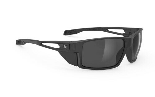 (RUDYPROJECT) サングラス Nyad ニアド ブラックマットフレーム | ポラール3FXグレイレンズ SP925906-0000 レンズ幅：64mm SP925906-0000 冒険家やウォータースポーツ愛好家向けに設計されたニ...