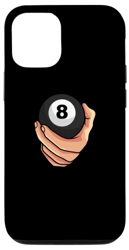 Billiard Player Tournament - Hand Billard Cue 8-Ball Pool スマホケース iPhone 12/12 Pro 用 Do you love playing billiards or poo...