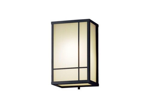 パナソニック(Panasonic) 壁直付型 LED(電球色) ポーチライト 密閉型 LED電球交換型・防雨型 LGW85083F 幅:164 mm 高:257 mm 出しろ:119 mm 器具光束:254 lm 電圧:100 V 消費電力...