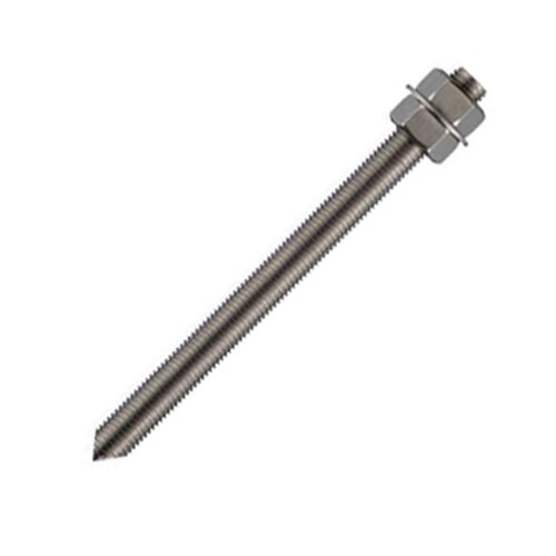 大里 ステン ケミカルボルト 20Φ×長さ250mm 1個 54-817 規格:20×250mm 材質:ステンレス 先端をV字カットしているため、寸切や斜めカット指定のケミカルのアンカーにも対応できる 【用途】 部材の結合 ■固定 【特徴】...