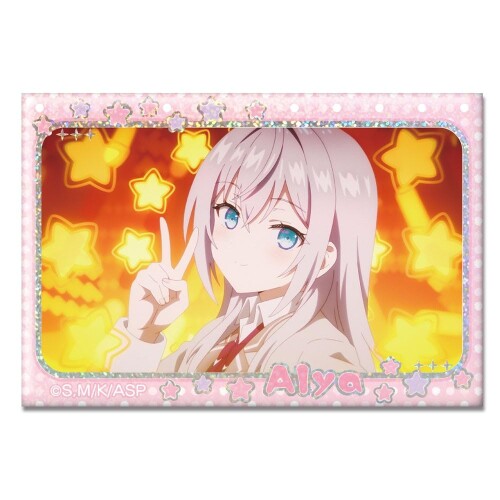 時々ボソッとロシア語でデレる隣のアーリャさん ホログラム缶バッジ アーリャ D HBAN-R002-m04 (C)Sunsunsun,Momoco/KADOKAWA/Alya-san Partners 素材:鉄,他/パッケージ:OPP(ヘッ...