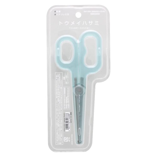 サンスター文具(Sun-Star Stationery) はさみ クリア トウメイハサミ ramune(ラムネ) S3721191 トウメイシリーズのハサミ 【特長】軽量ボディで、ステンレス刃、すりガラス風。 【使い方】ステンレス刃だからテ...